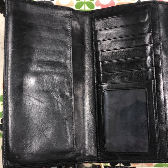 Coach | Bags | Vintage Coach Trifold Womens Wallet In Black Leather ...